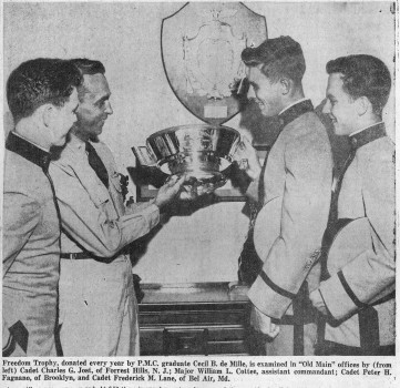 DeMille “Freedom" Trophy - Pennsylvania Military College
